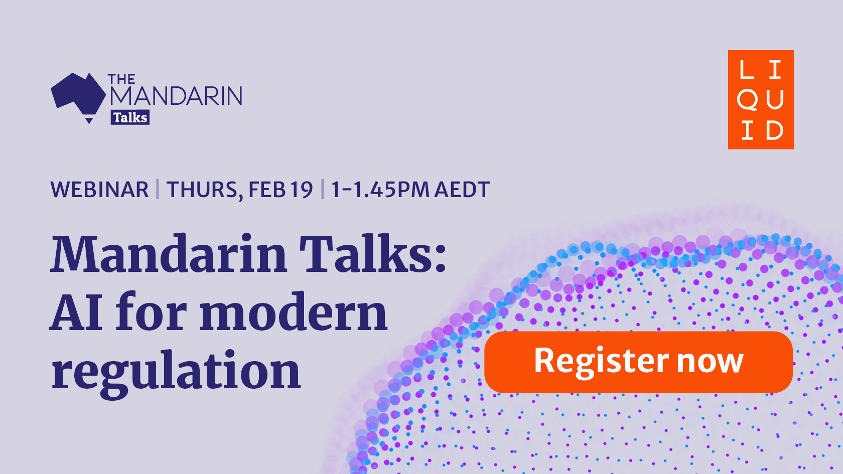 Mandarin Talks webinar: AI for modern regulation